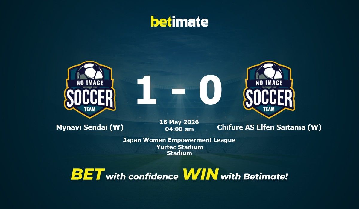 Mynavi Sendai (W) vs Chifure AS Elfen Saitama (W) Prediction, Odds ...