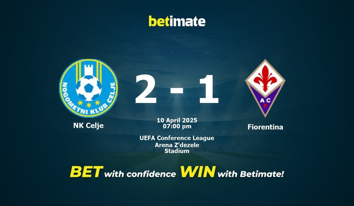 NK Celje vs Fiorentina Prediction, Odds & Betting Tips 04/10/2025