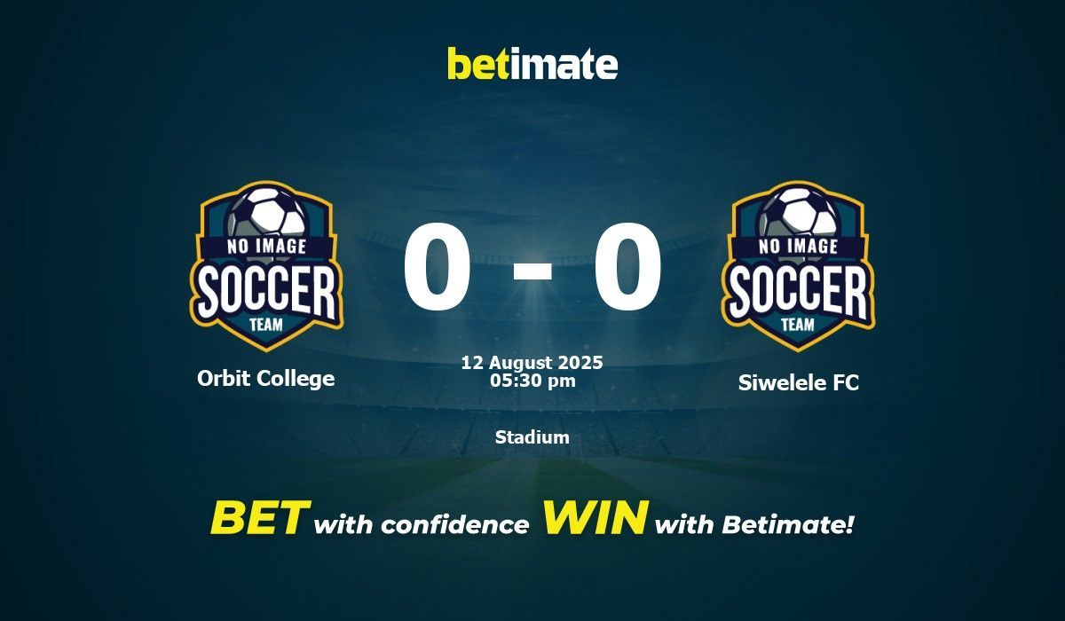 Orbit College vs Siwelele FC Prediction, Odds & Betting Tips 08/12/2025