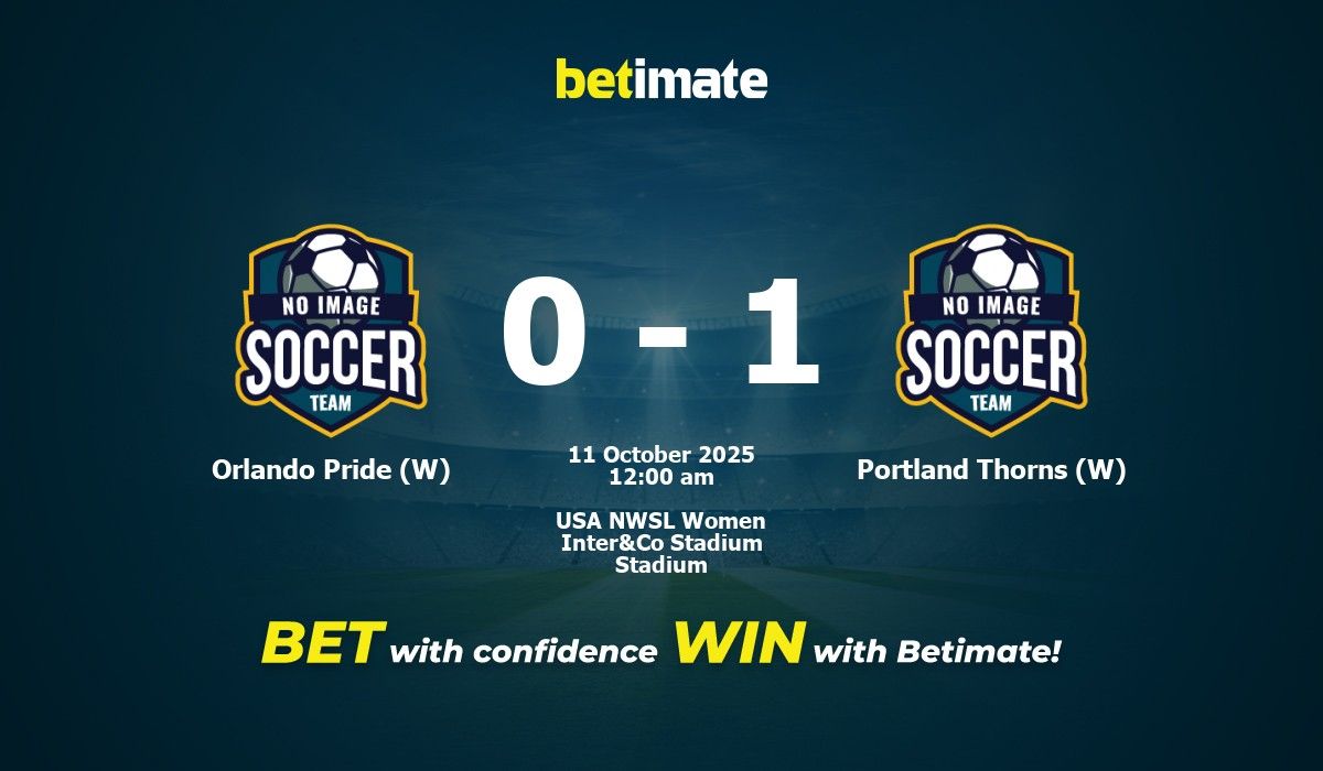 Orlando Pride (W) vs Portland Thorns (W) Prediction, Odds & Betting ...