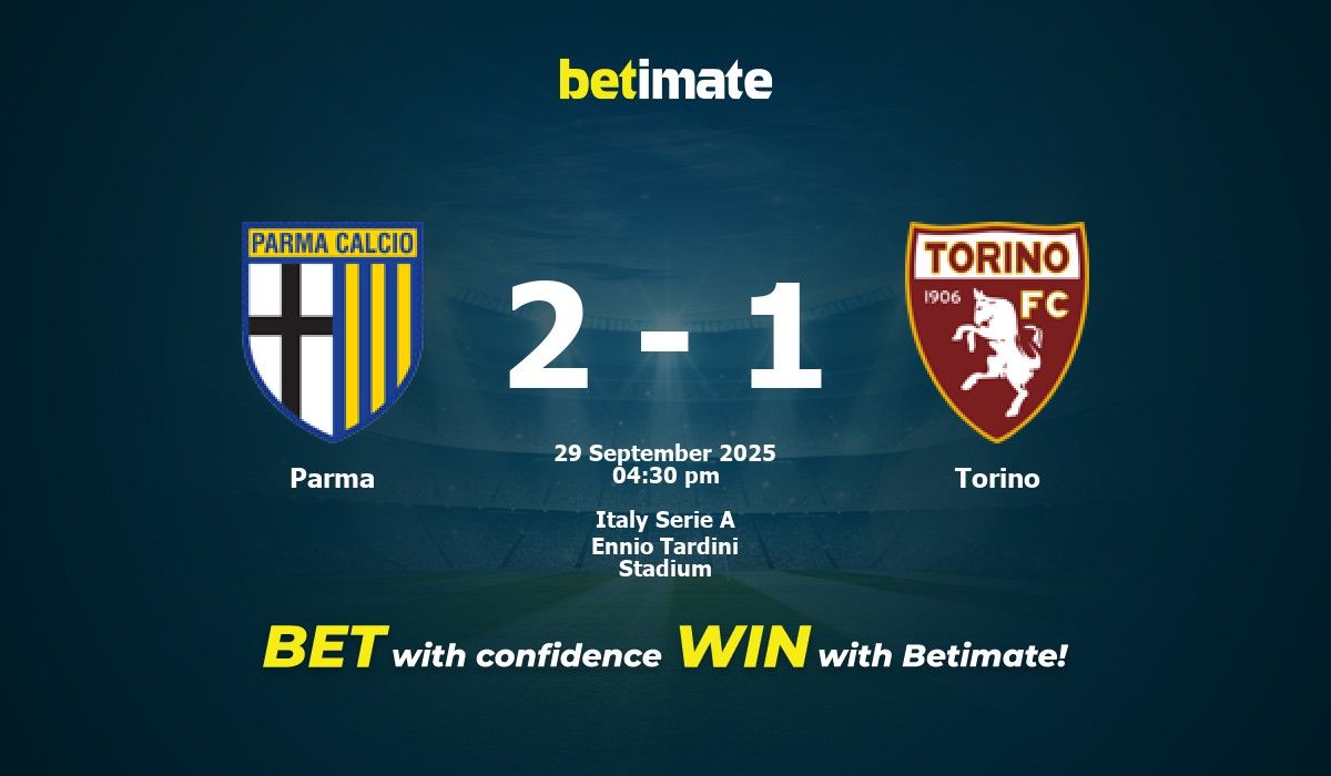 Parma vs Torino Prediction, Odds & Betting Tips 09/29/2025