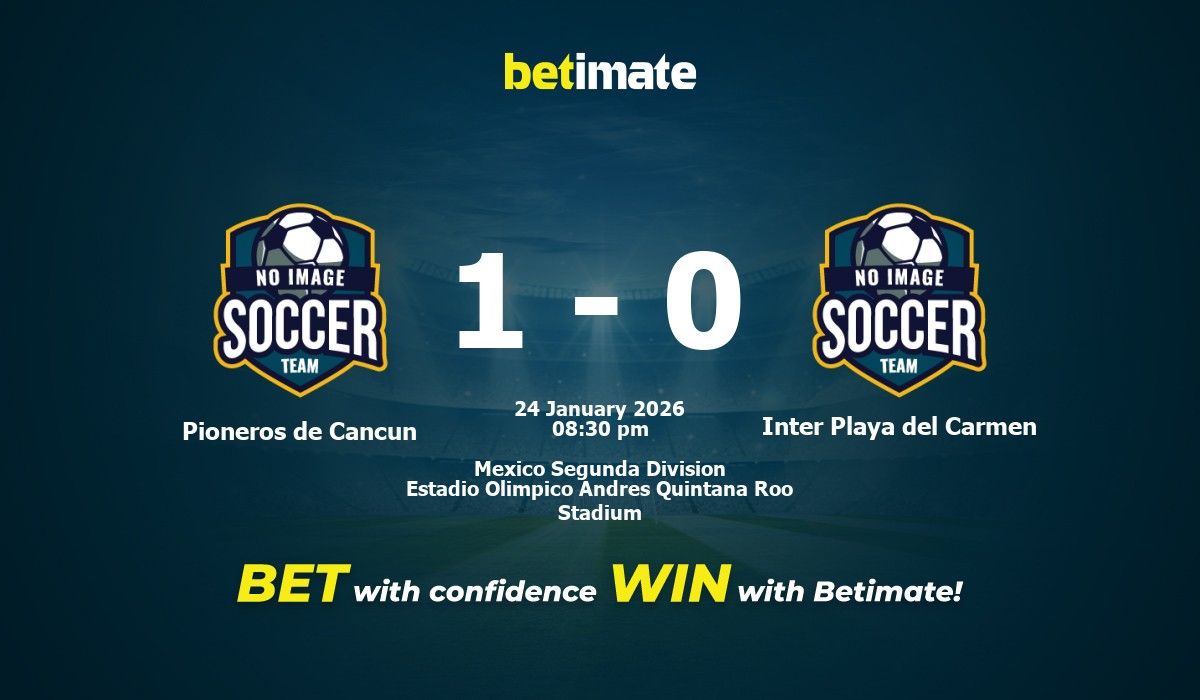 Pioneros de Cancun vs Inter Playa del Carmen Prediction, Odds & Betting ...