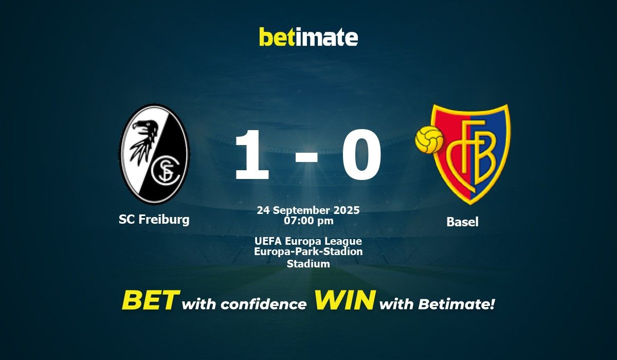 SC Freiburg vs Basel Prediction, Odds & Betting Tips 09/24/2025