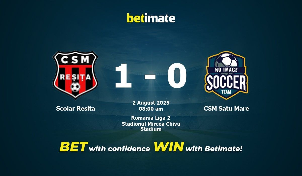 Scolar Resita vs CSM Satu Mare Prediction, Odds & Betting Tips 08/02/2025