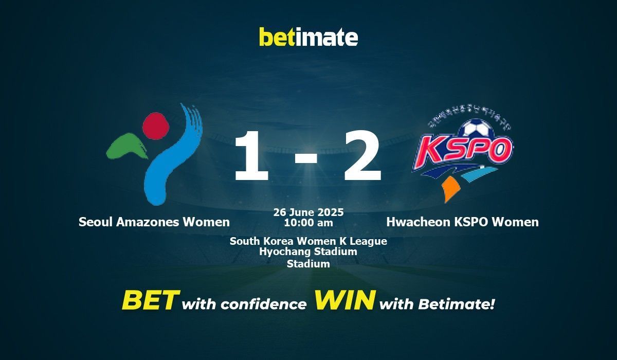 Seoul Amazones Women vs Hwacheon KSPO Women Prediction, Odds & Betting Tips 06/26/2025