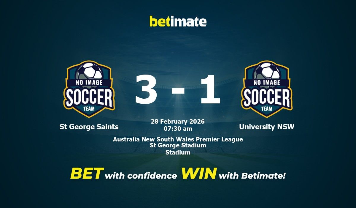 St George Saints vs University NSW Prediction, Odds & Betting Tips 02 ...
