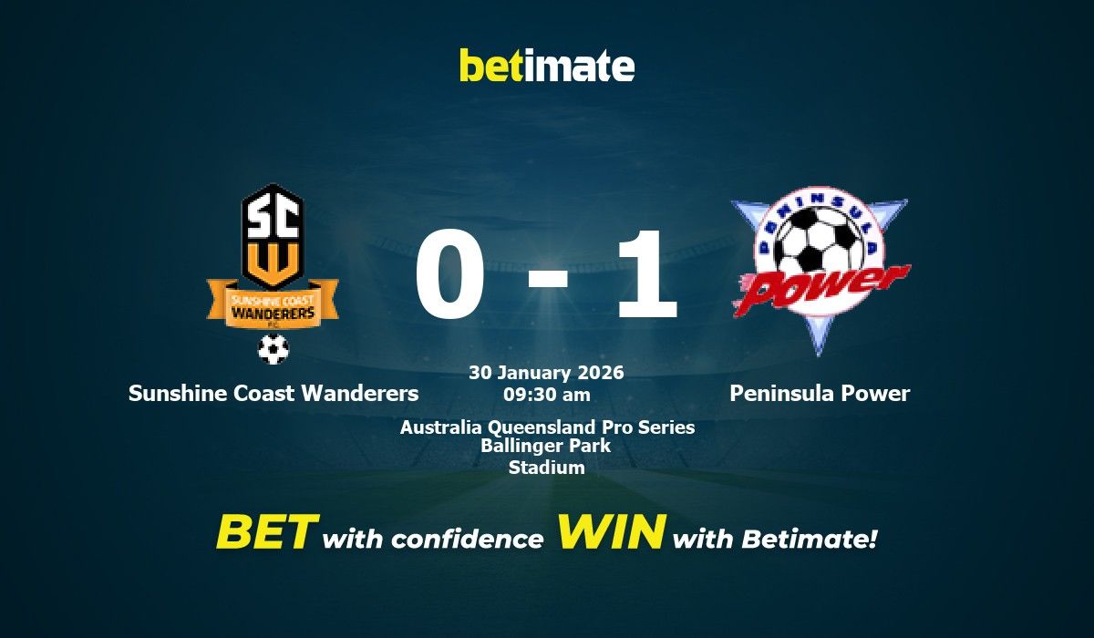 Sunshine Coast Wanderers vs Peninsula Power Prediction, Odds & Betting ...