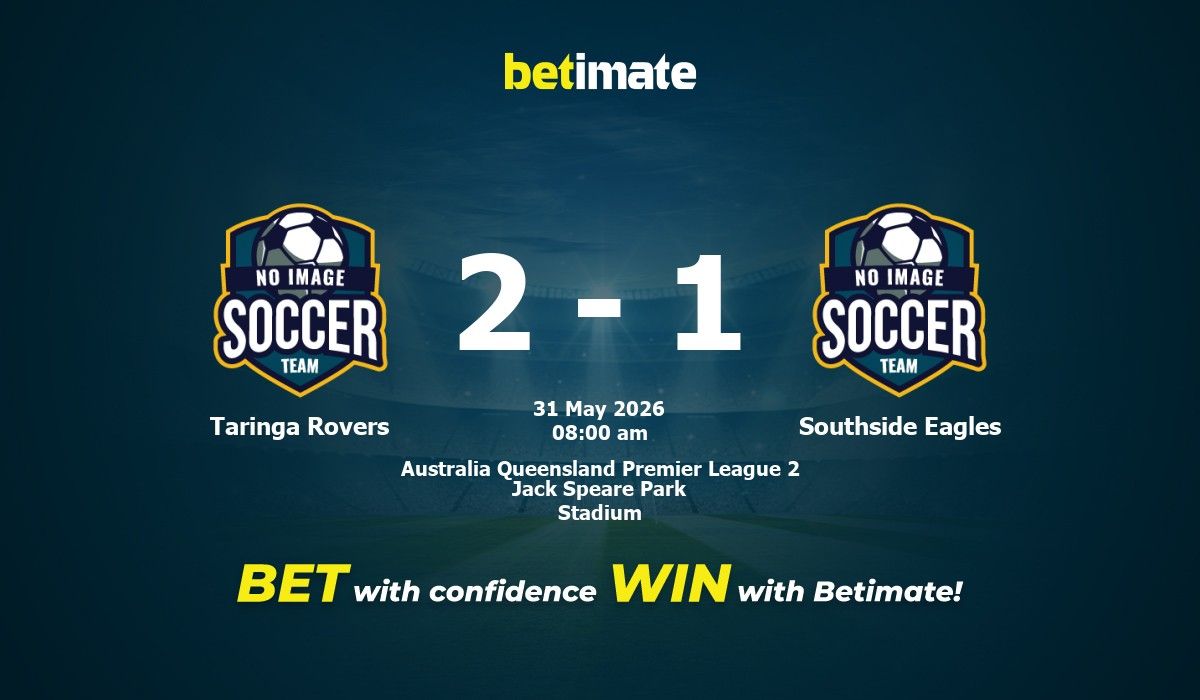 Taringa Rovers vs Southside Eagles Prediction, Odds & Betting Tips 05 ...