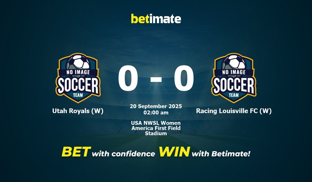 Utah Royals (W) vs Racing Louisville FC (W) Prediction, Odds & Betting ...