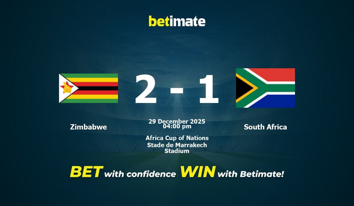 Zimbabwe vs South Africa Prediction, Odds & Betting Tips 12/29/2025
