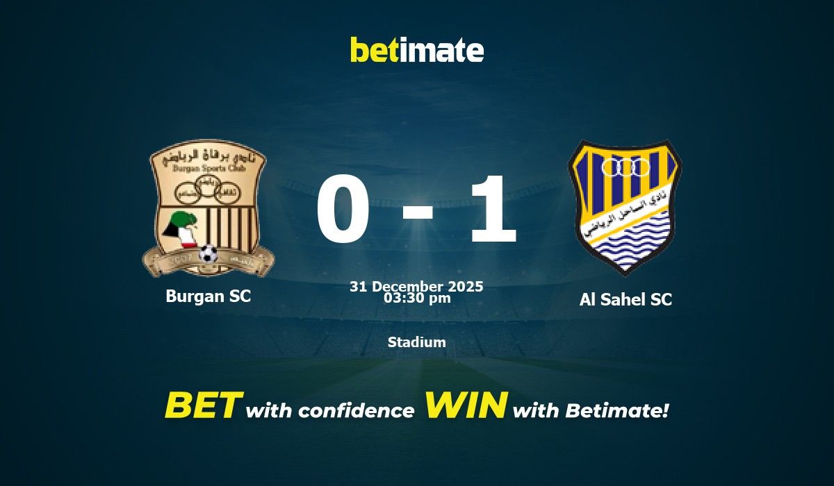 Pronóstico, cuotas y consejos de apuestas para el Burgan SC vs. Al ...