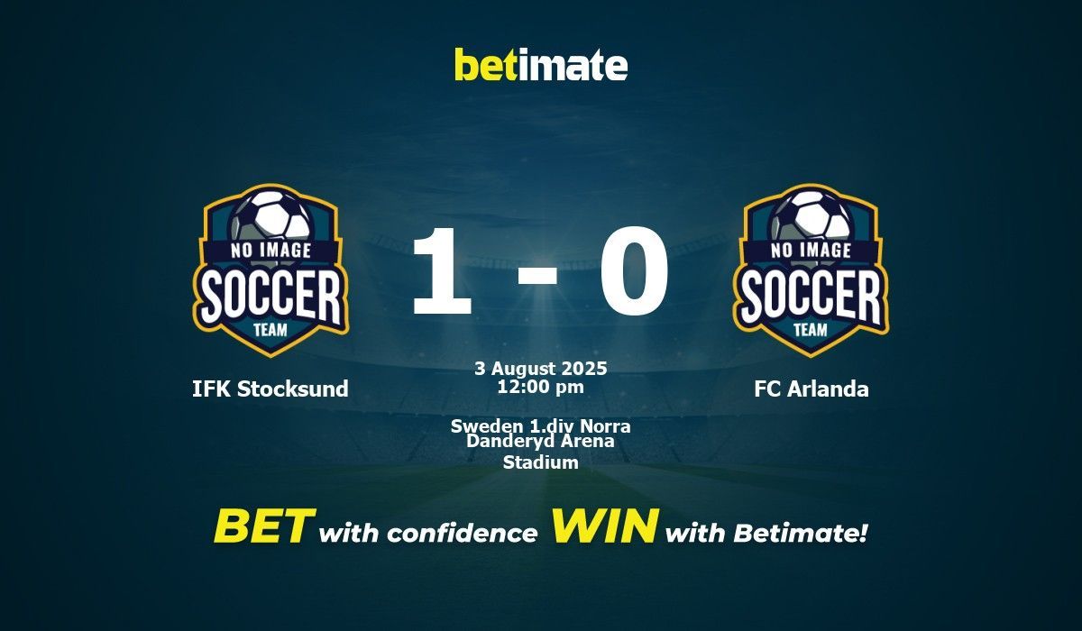 Predicción, cuotas y consejos de apuestas IFK Stocksund vs FC Arlanda ...