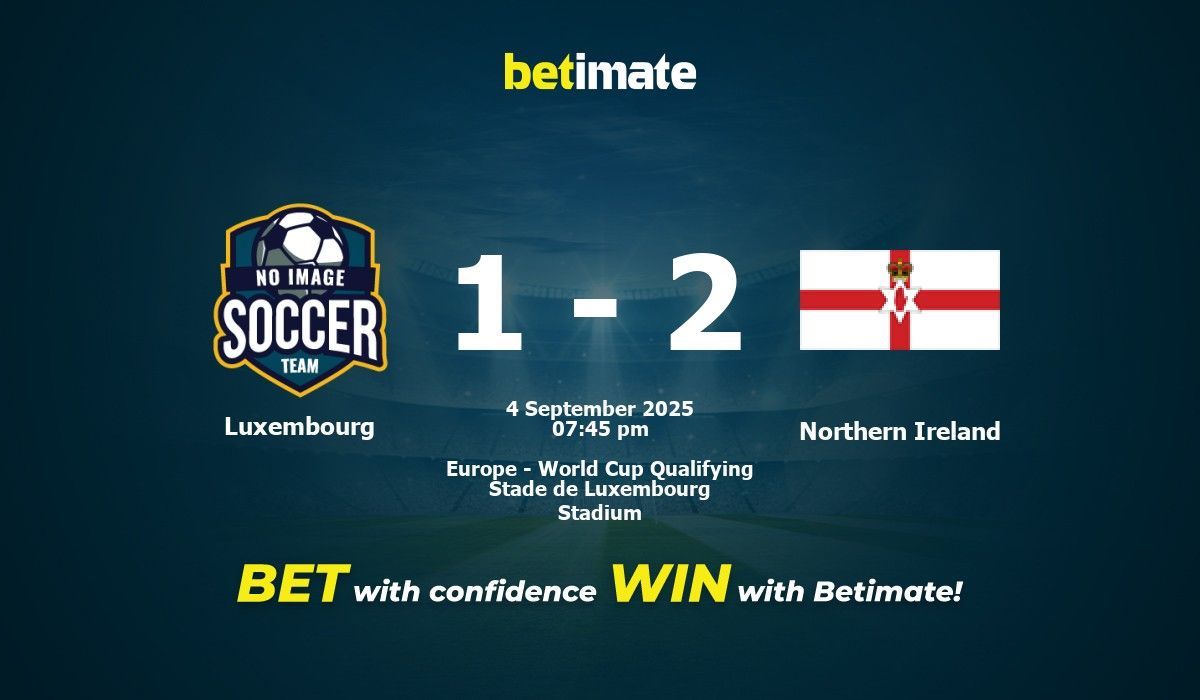 Pronóstico, cuotas y consejos de apuestas para el partido Luxemburgo vs ...