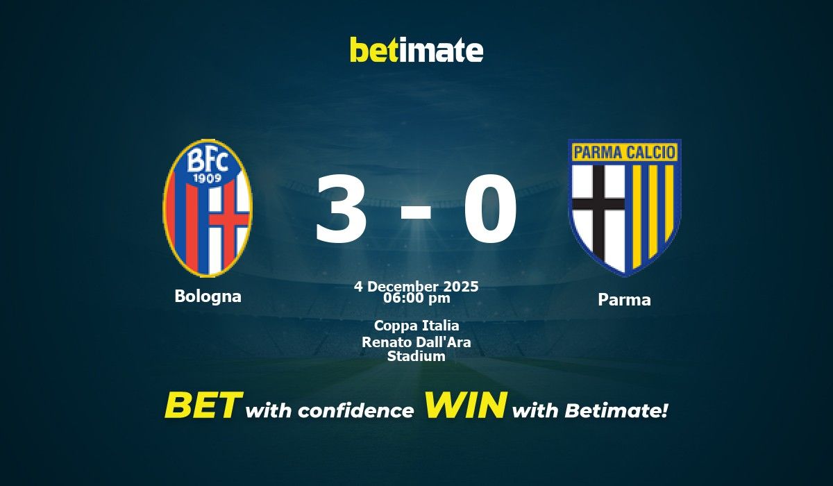 Pronostic, cotes et conseils de paris pour le match Bologne - Parme du ...