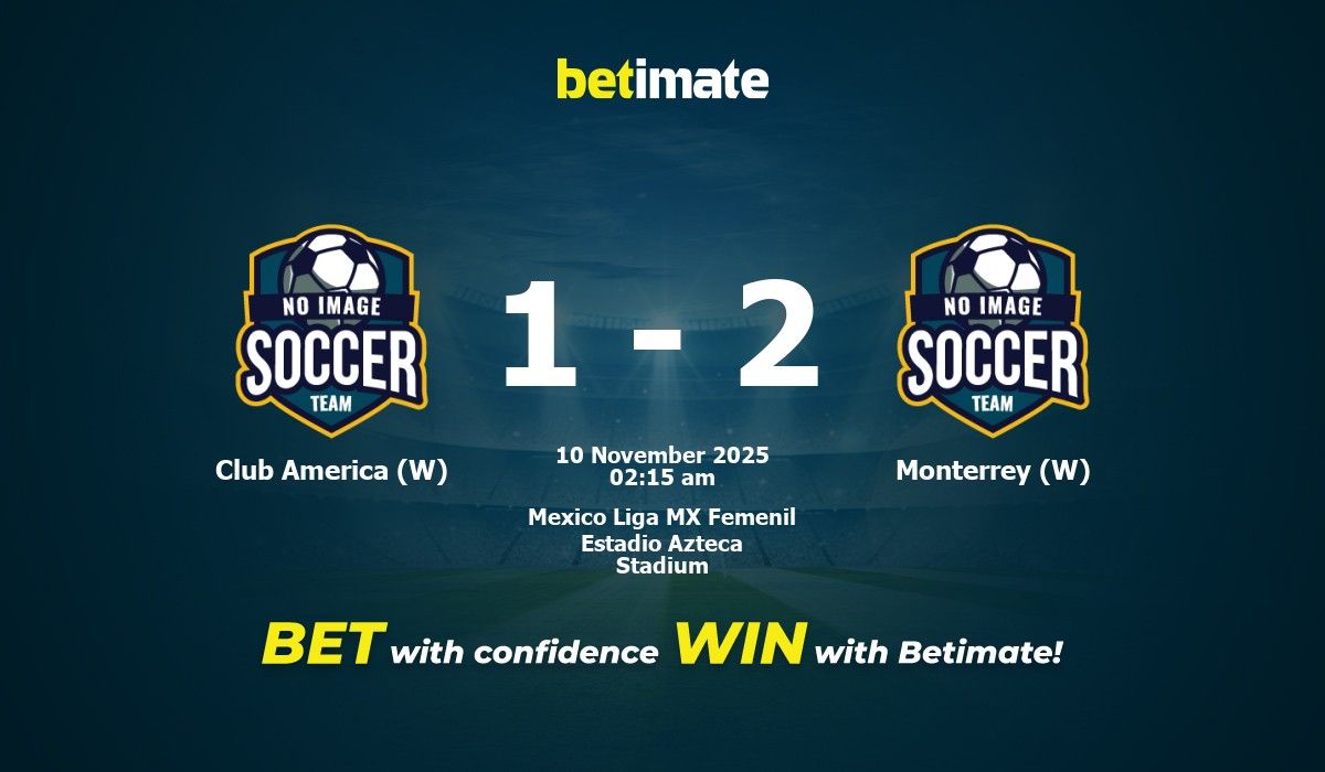 Club America (V) contre Monterrey (V) : pronostic, cotes et conseils de ...