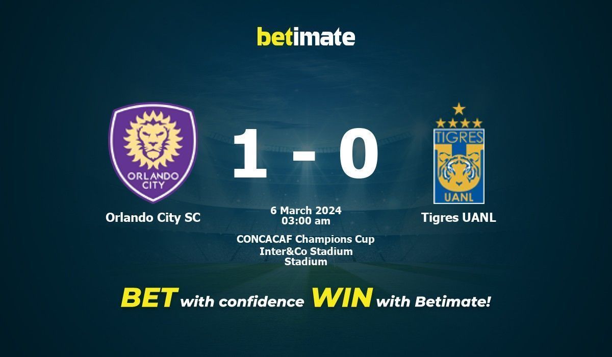 Orlando City SC vs Tigres UANL Prédiction, cotes et conseils de paris ...