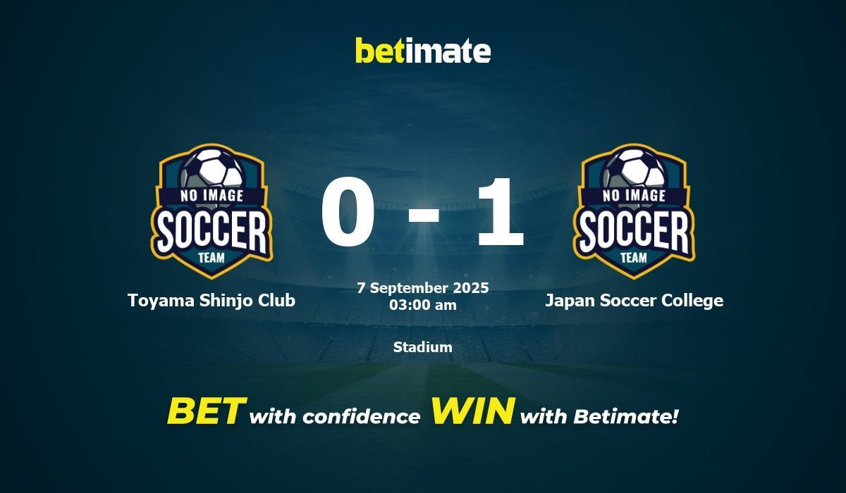 Pronostic, cotes et conseils de paris pour Toyama Shinjo Club vs Japan ...