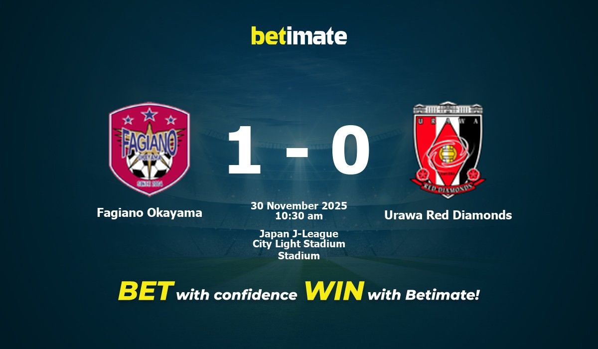 Prediksi, Peluang & Tips Taruhan Fagiano Okayama vs Urawa Red Diamonds ...