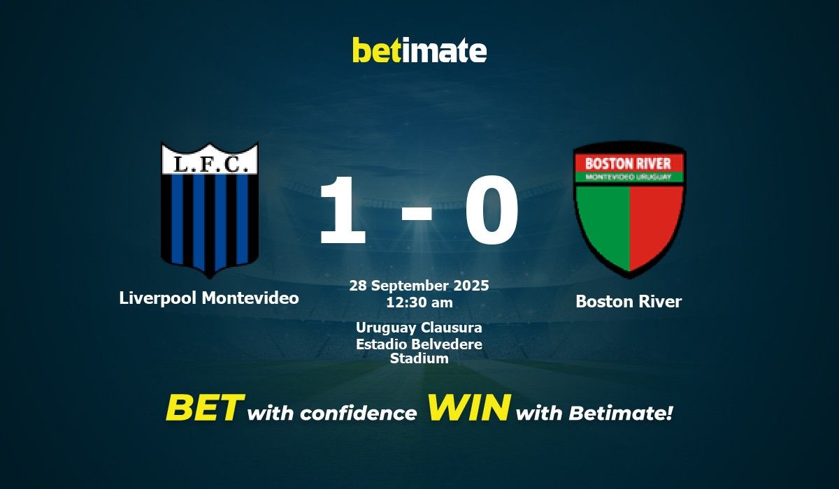 Prediksi, Peluang & Tips Taruhan Liverpool Montevideo vs Boston River ...