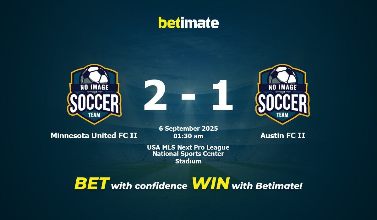 Prediksi, Peluang & Tips Taruhan Minnesota United FC II vs Austin FC II ...