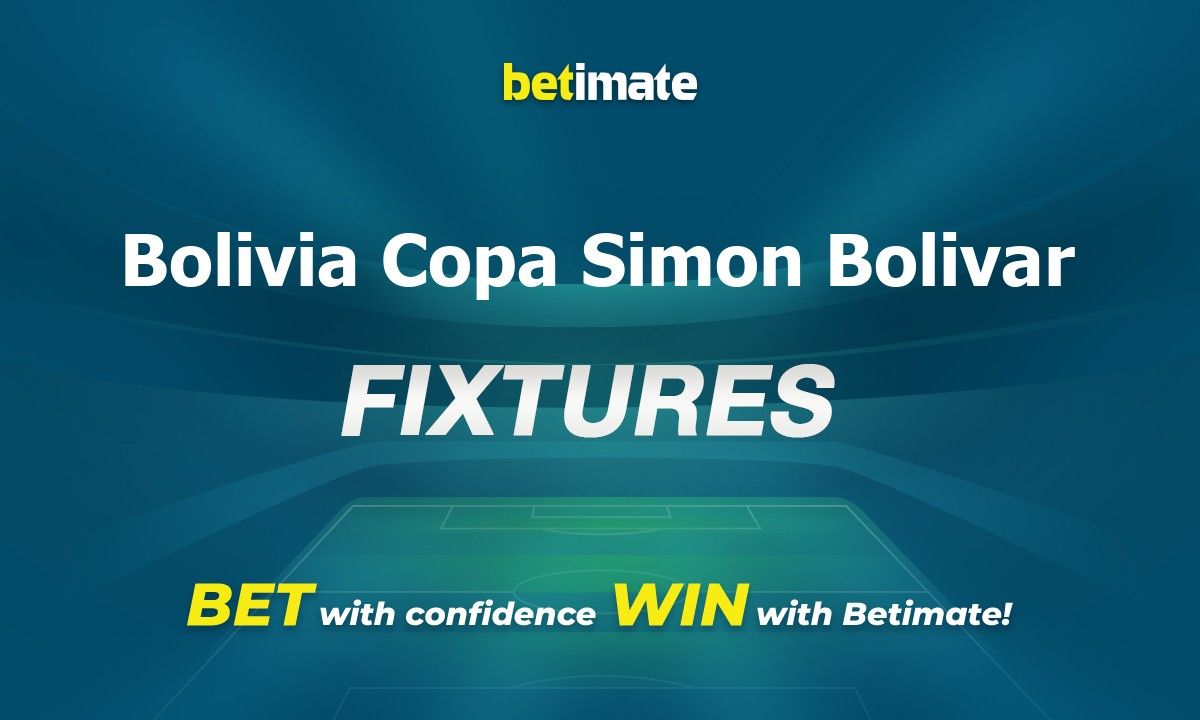 Bolivia Copa Simon Bolivar Copa Bolivia 2025 Football Fixtures Today ...