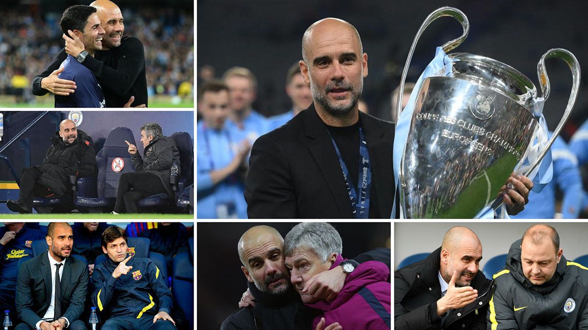 Pep Guardiola and 9 excellent assistants in the football world