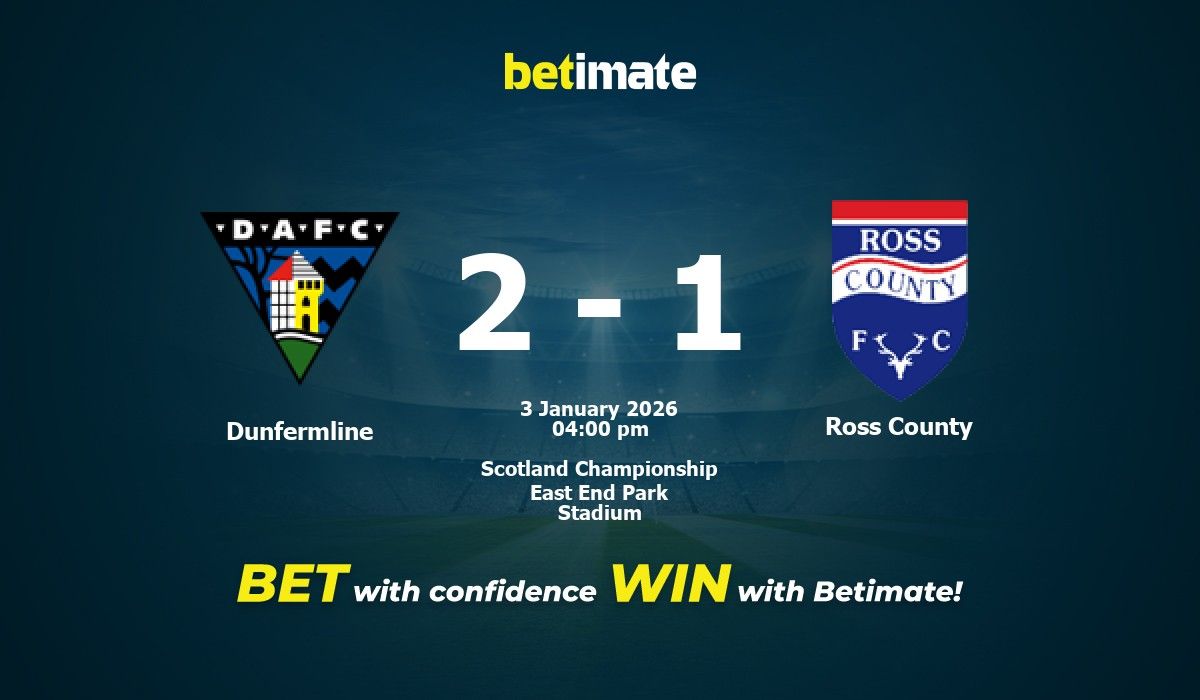 Dunfermline kontra Ross County – prognoza, kursy i typy bukmacherskie ...