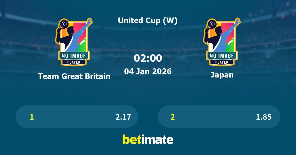 Team Great Britain vs Japan Prediction, Tennis Odds & Betting Tips 04 ...