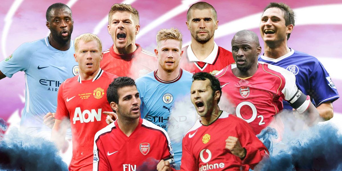 Top 25 Premier League Midfielders of All Time: Ranking the Greatest