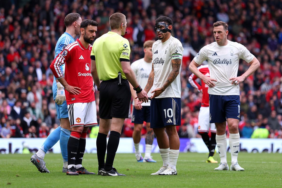 VAR Handball Controversy: Manchester United vs Nottingham Forest ...