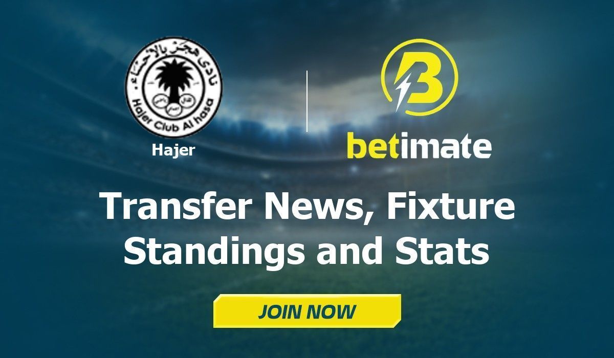 Hajer - Fixtures, tables & standings, players, stats and news