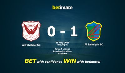 Al Fahaheel SC vs Al Salmiyah SC Prediction, Odds & Betting Tips 05/28/2026