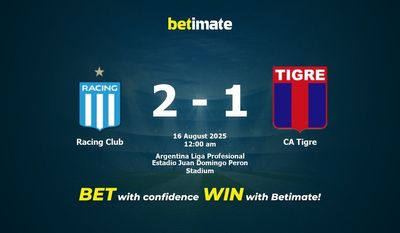 Racing Club Reserves vs CA Tigre Reserves Prediction, Odds & Betting ...