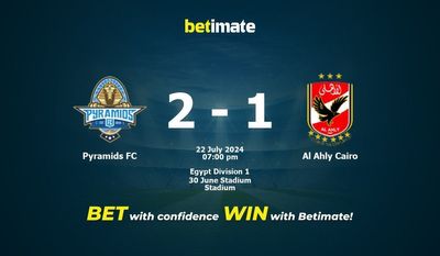 Pyramids FC vs ZED FC Pronostici, quote e consigli di scommessa 02/07/2024