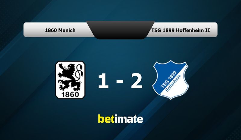 1860 Munich vs TSG 1899 Hoffenheim II Prediction, Odds & Betting Tips 09/20/2025