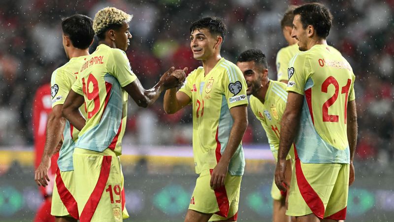 Spain Crush Turkey 6-0: Player Ratings & Tactical Analysis in World Cup ...
