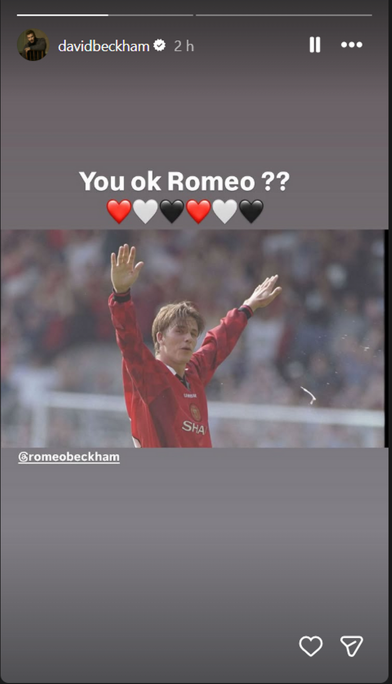 David and Romeo Beckham: Family Banter, Football Rivalry, and Legacy ...