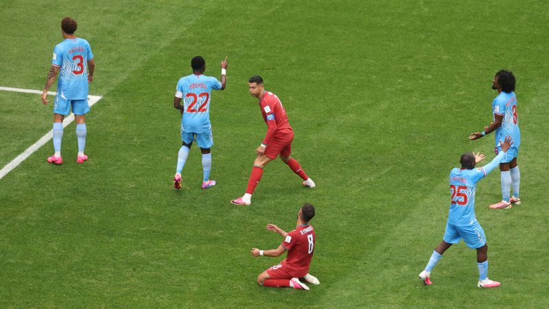 Cristiano Ronaldo Leads Portugal After World Cup Draw vs DR Congo ...