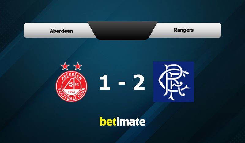 Aberdeen vs Rangers Prediction, Odds & Betting Tips 01/11/2026