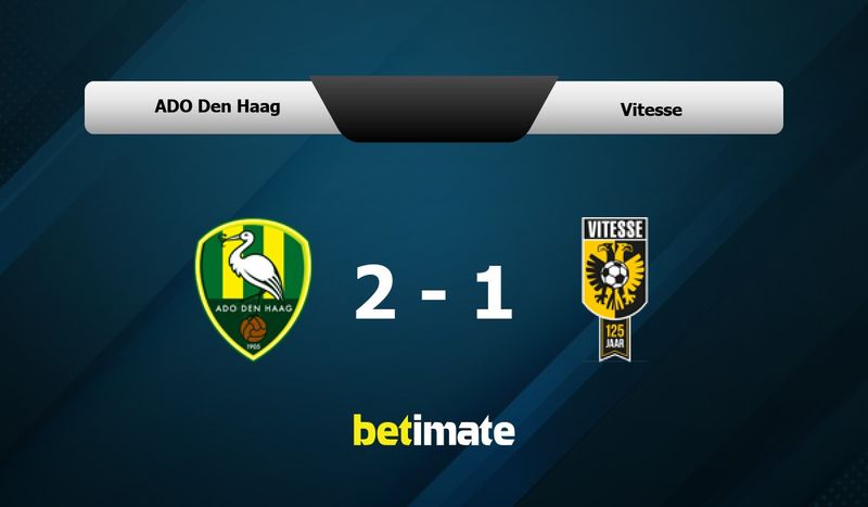 ADO Den Haag vs Vitesse Prediction, Odds & Betting Tips 01/26/2026