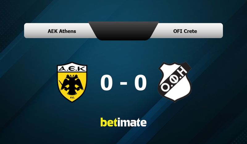 AEK Athens vs OFI Crete Prediction, Odds & Betting Tips 12/03/2025