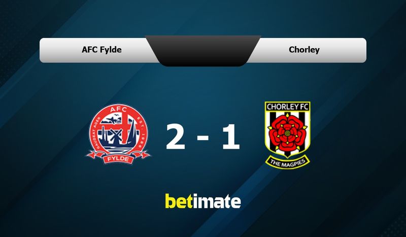 AFC Fylde vs Chorley Prediction, Odds & Betting Tips 12/26/2025