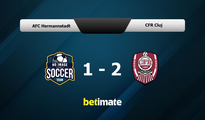 AFC Hermannstadt vs CFR Cluj Prediction, Odds & Betting Tips 02/16/2026
