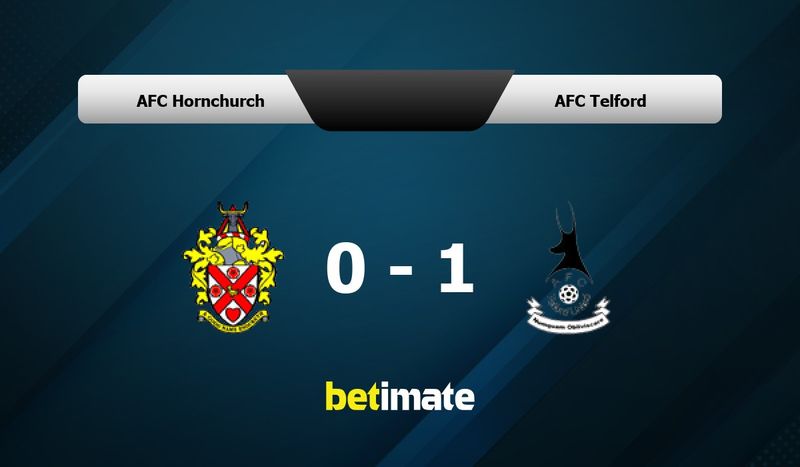 AFC Hornchurch vs AFC Telford Prediction, Odds & Betting Tips 01/13/2026