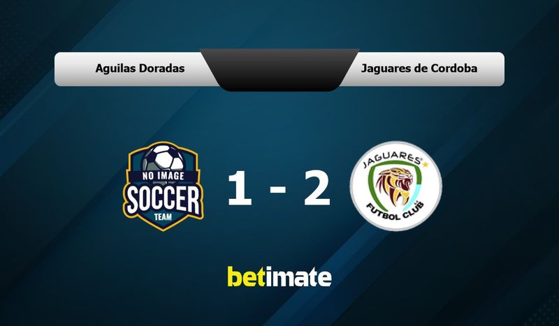 Aguilas Doradas vs Jaguares de Cordoba Prediction, Odds & Betting Tips ...