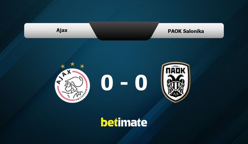 Ajax vs PAOK Salonika Prediction, Odds & Betting Tips 07/16/2025