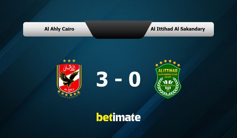 Al Ahly Cairo vs Al Ittihad Al Sakandary Prediction, Odds & Betting Tips 10/22/2025