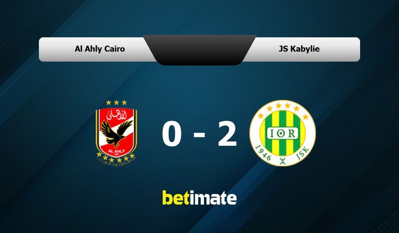 Al Ahly Cairo vs JS Kabylie Prediction, Odds & Betting Tips 11/22/2025
