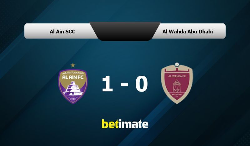Al Ain SCC vs Al Wahda Abu Dhabi Prediction, Odds & Betting Tips 01/17/2026