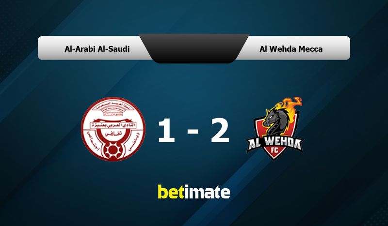 Al-Arabi Al-Saudi vs Al Wehda Mecca Prediction, Odds & Betting Tips 12 ...